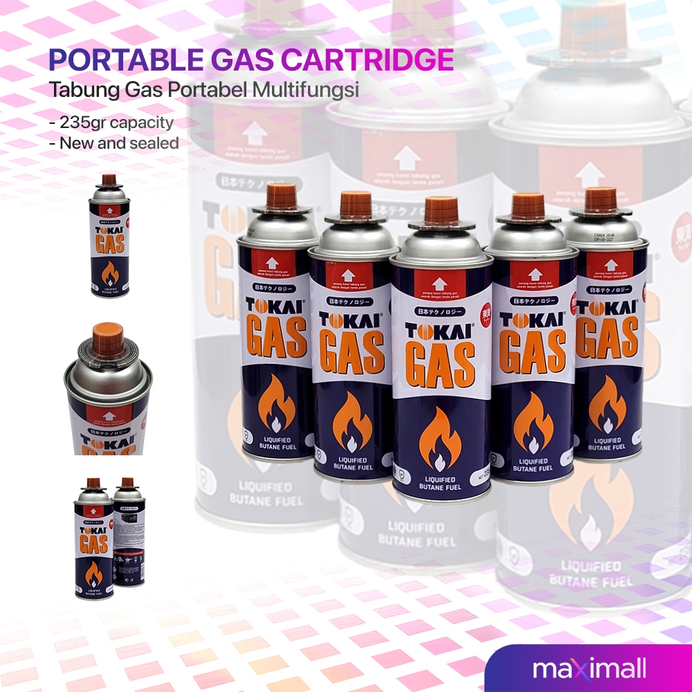 Jual Tabung Kompor Gas Mini Portabel / Portable Stove Cartridge untuk ...