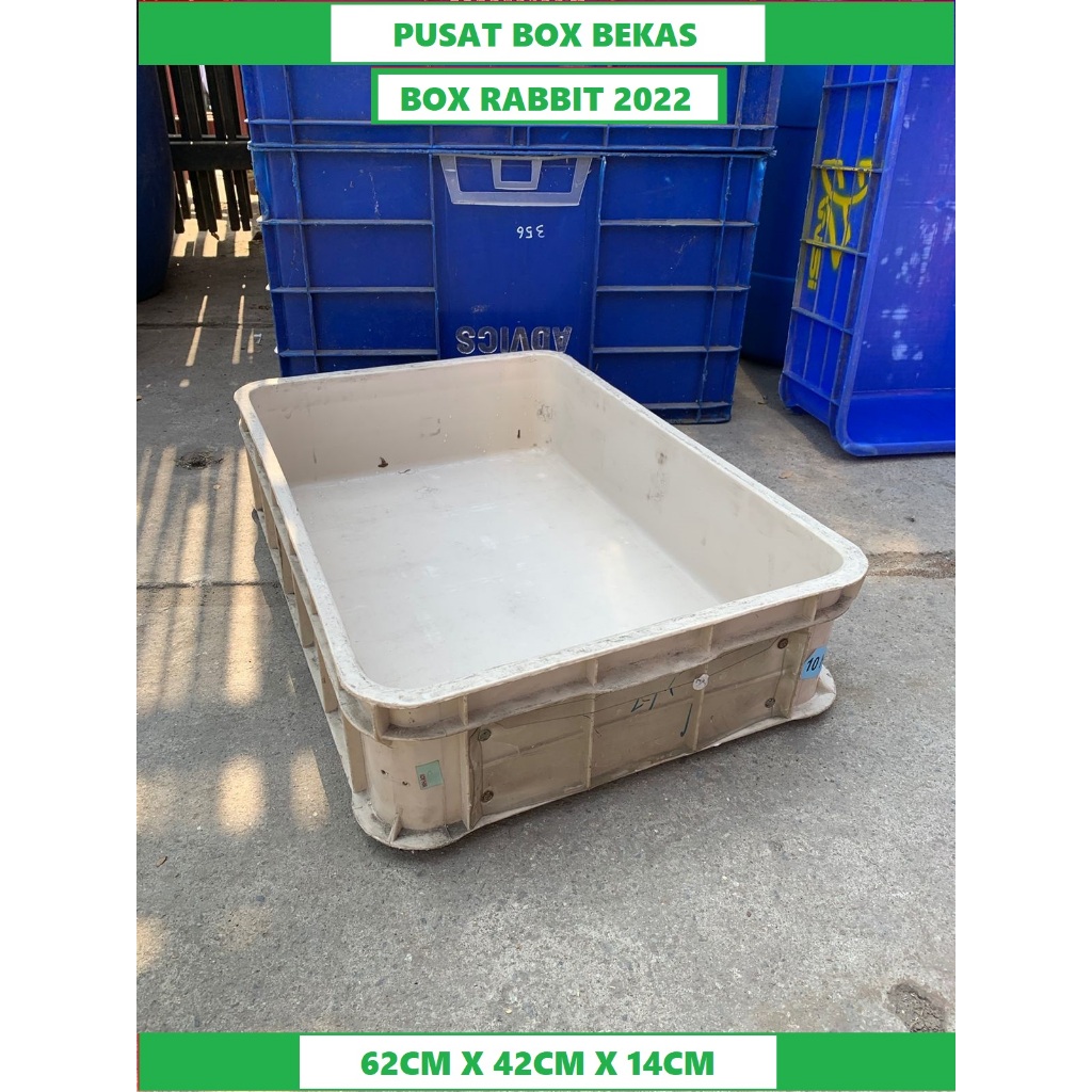Jual Box rapat container plastik 2022 / Bak container plastik bekas ...