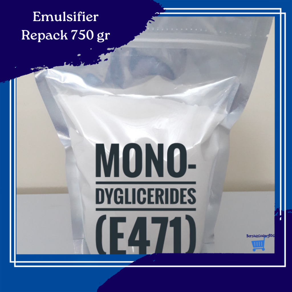 Jual Emulsifier: Mono-diglicerides of fatty acid (E471) - 750 grm ...