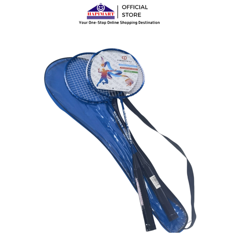 Jual Raket Bulutangkis/Raket Badminton Olahraga CHENGDELI Free Tas Isi ...