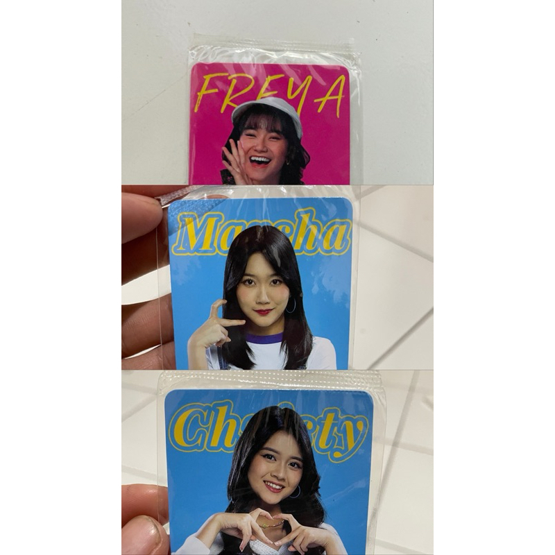 Jual Photocard JKT48 x Japota (marsha freya christy) | Shopee Indonesia