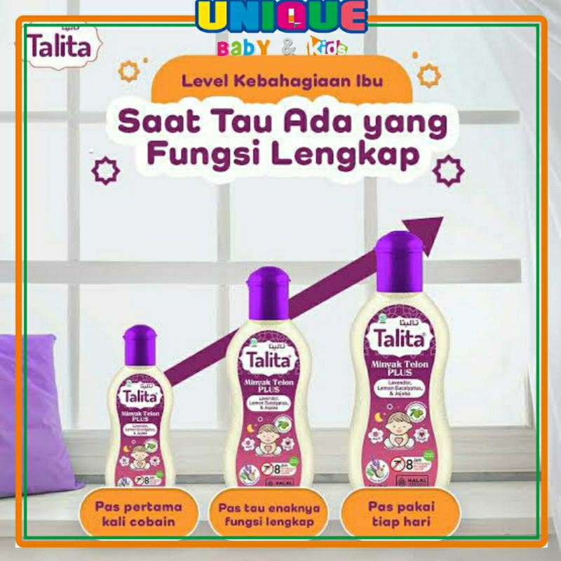 Jual Talita Minyak Telon Plus Lavender 30ml-60ml-125ml | Shopee Indonesia