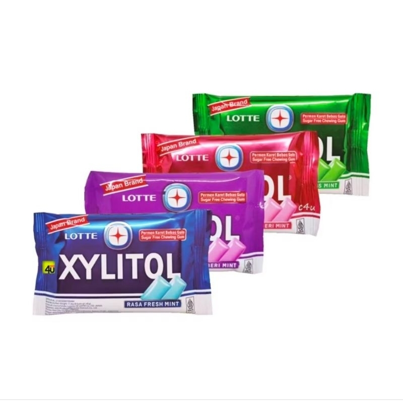 Jual Permen Karet Lotte Xylitol 10 Sachet | Shopee Indonesia