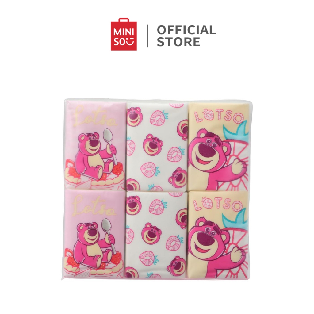 Jual Miniso x Disney Pixar Food Collection Tissue Strawberry Cake ...