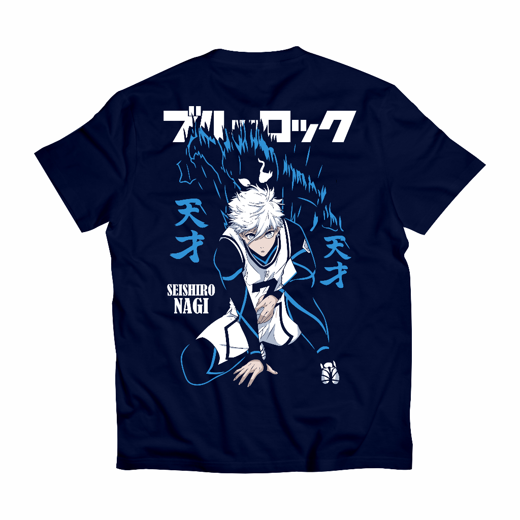Jual Kaos Seishiro Nagi Bluelock 0014 Baju Anime katun 24s Jepang T ...