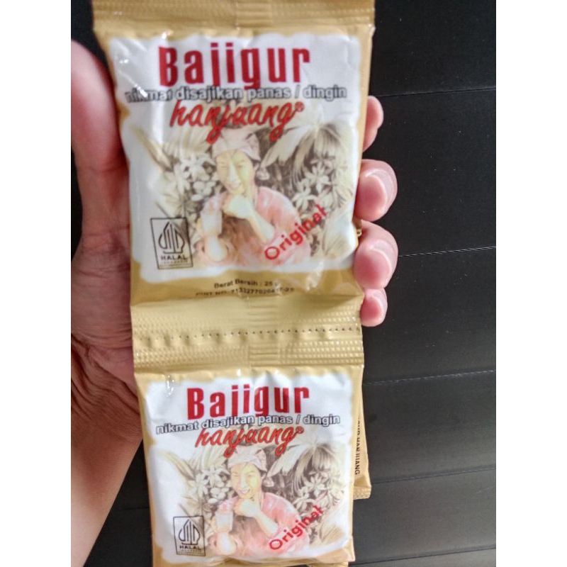 Jual Bajigur Hanjuang Original 1 Renceng isi 10 Sachet | Shopee Indonesia