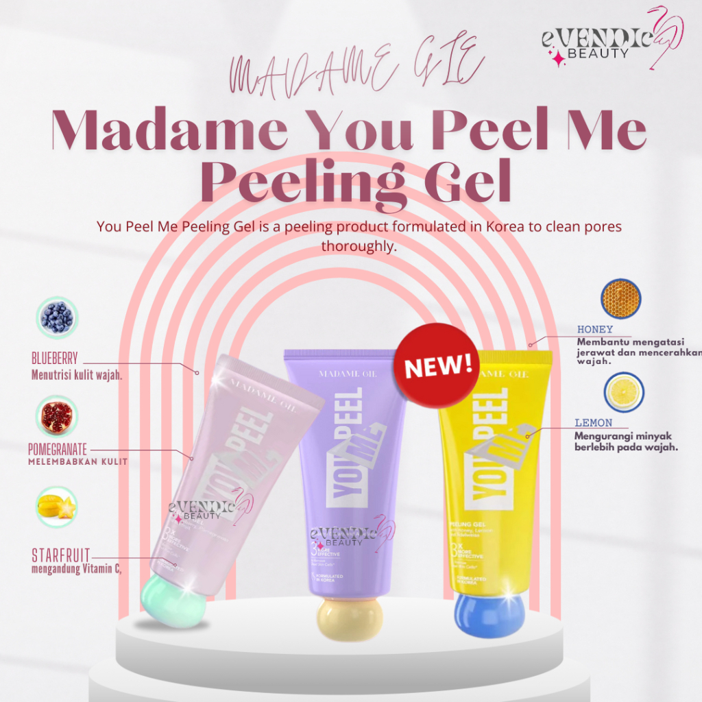 Jual READY Madame Gie Madame You Peel Me - Peeling Gel | Shopee Indonesia