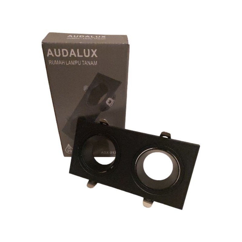 Jual Housing Downlight Spot MR16 2 Lubang Audalux ADX-213B | Shopee ...