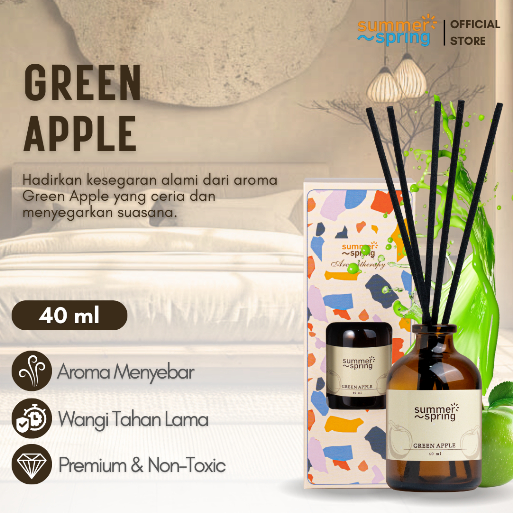 Jual Summerpsring Reed Diffuser Pengharum Ruangan Pengharum Kamar Tidur ...