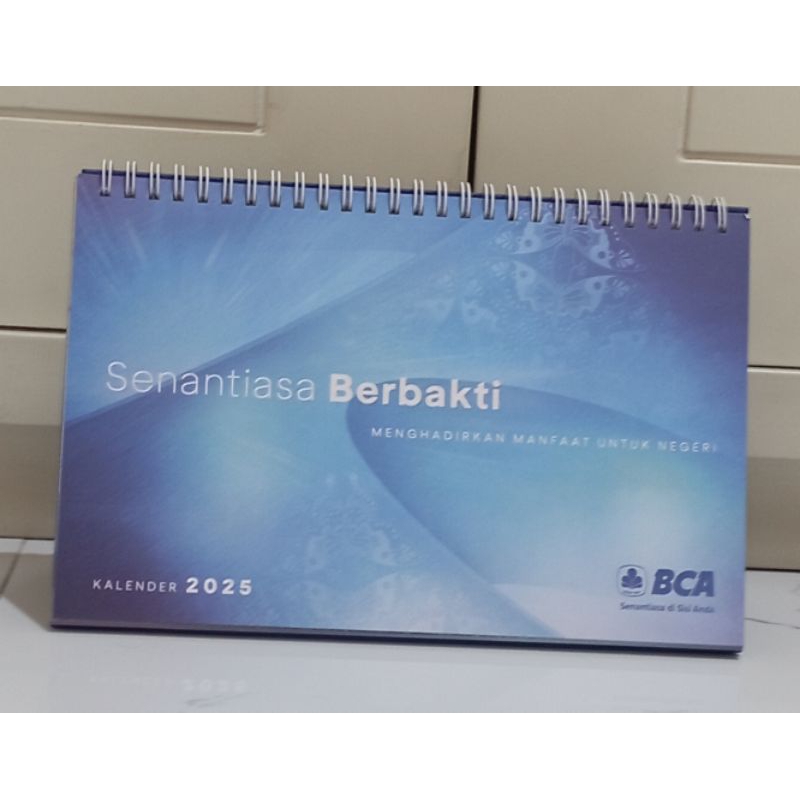Jual Kalender Meja Bank BCA 2025 | Shopee Indonesia