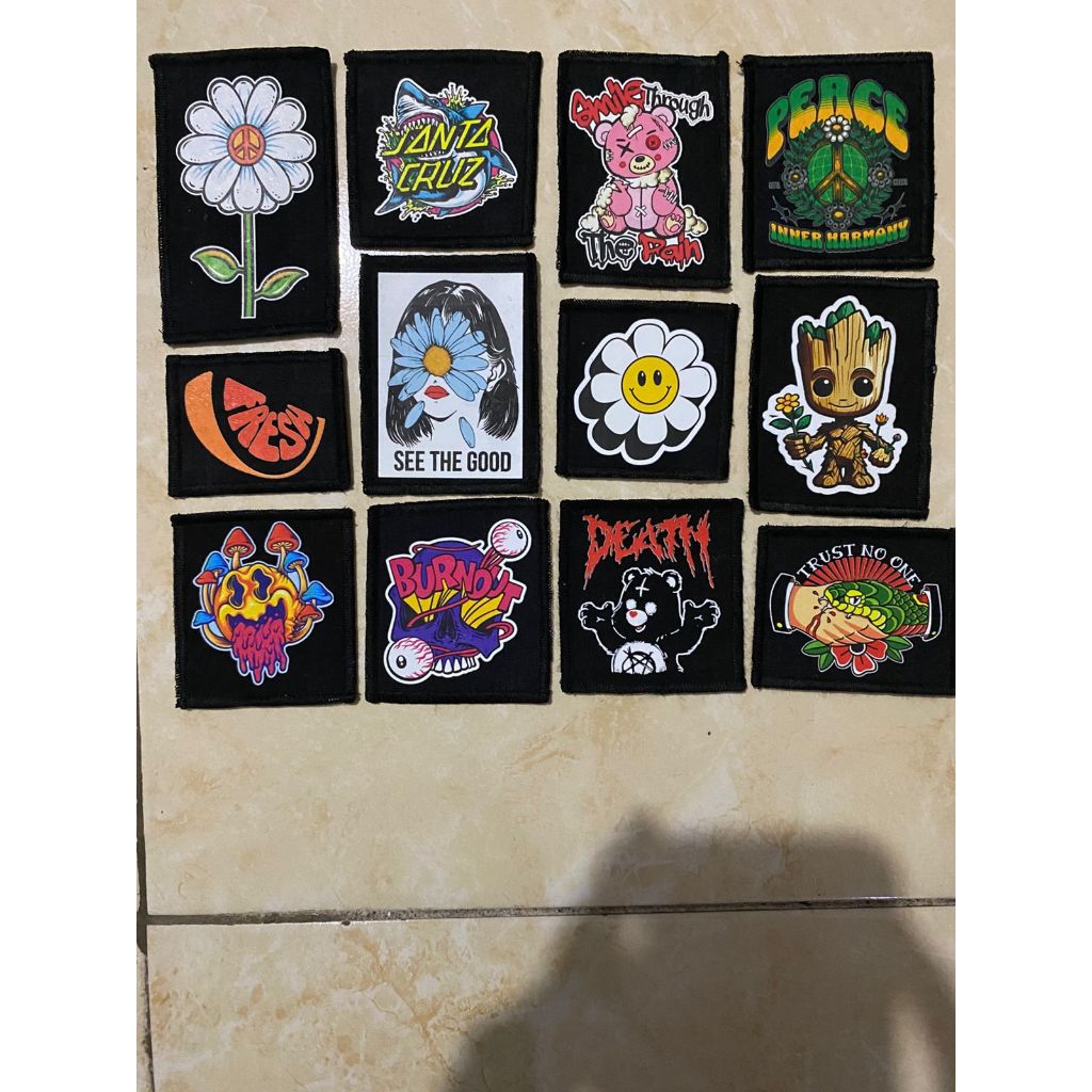 Jual Patch Emblem 100+ Motif Keren | Shopee Indonesia