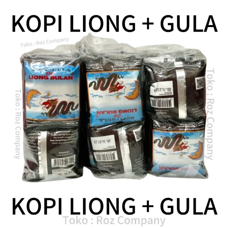 Jual Kopi liong gula 3 pak (60 pcs) | Shopee Indonesia