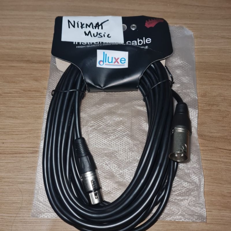 Jual kabel Mick Canon tu Canon 10 meter/kabel mik male to female ...