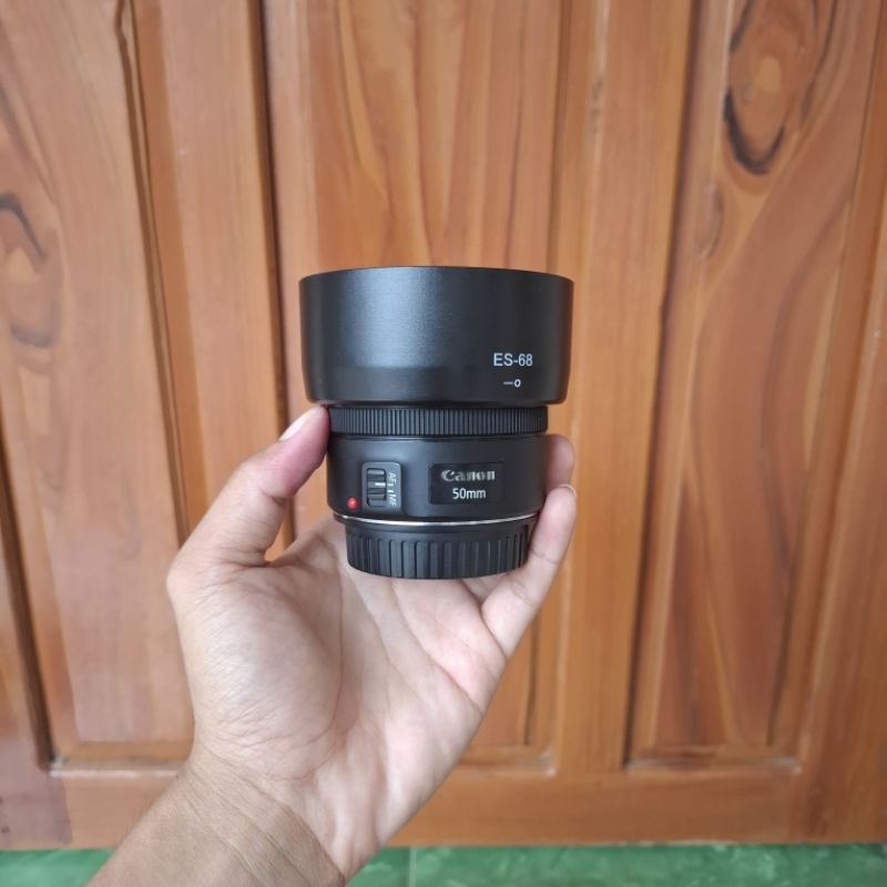 Jual LENSA FIX STM CANON 50MM F1.8 HASIL BLUR DAN TAJEM | Shopee Indonesia