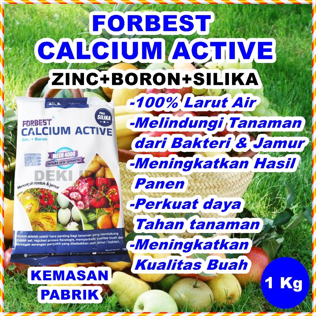 Jual Forbest 1 Kg Calcium Active Pupuk Forbes Kalsium Aktif Boron ...