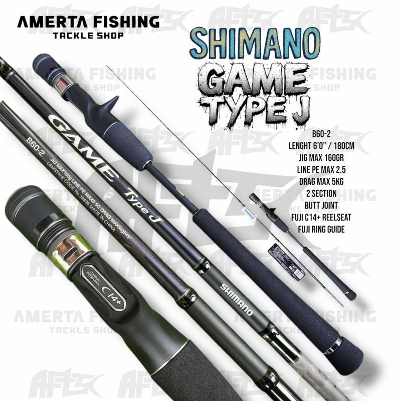Jual JORAN SHIMANO GAME TYPE J GARANSI RESMI SHIMANO 1 TAHUN / JORAN JIGGING | Shopee Indonesia