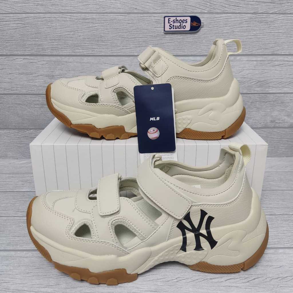 Jual Sepatu Sandal MLB | Bigball Chunky Mask NY Cream | Shopee Indonesia