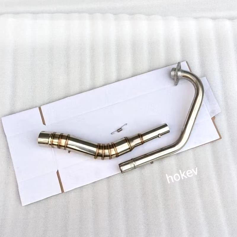Jual Stainless pipe 51mm big elbow tmx 150 Dl 150 Rusi Tc 150 175 125 ...