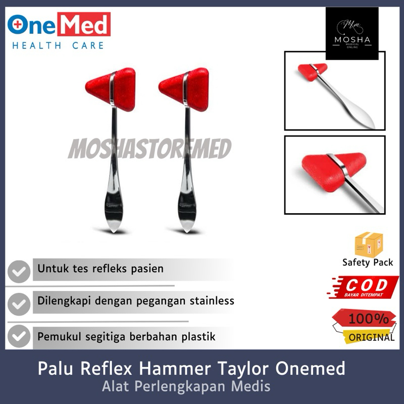 Jual ONEMED-Reflex Hammer Taylor Segitiga | Shopee Indonesia