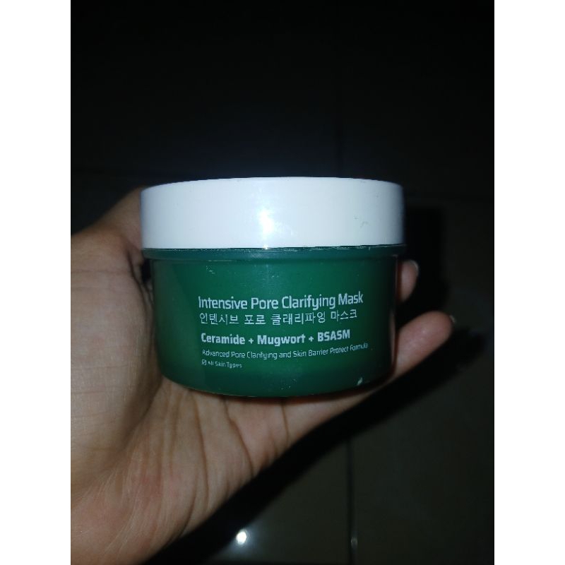 Jual elformula intensive pore clarifying mugwort mask | Shopee Indonesia