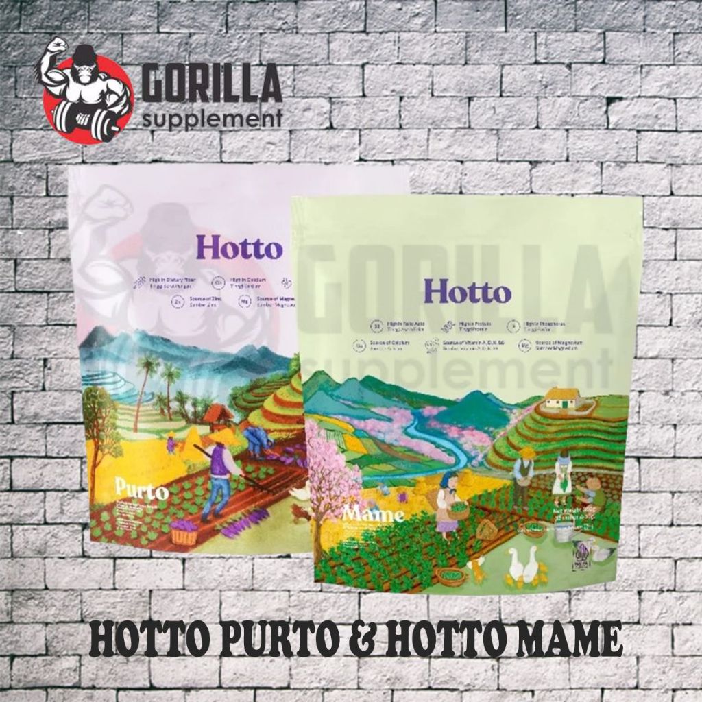 Jual HOTTO PURTO Isi 16 Sachet & 32 Sachet Multigrain With Purple ...