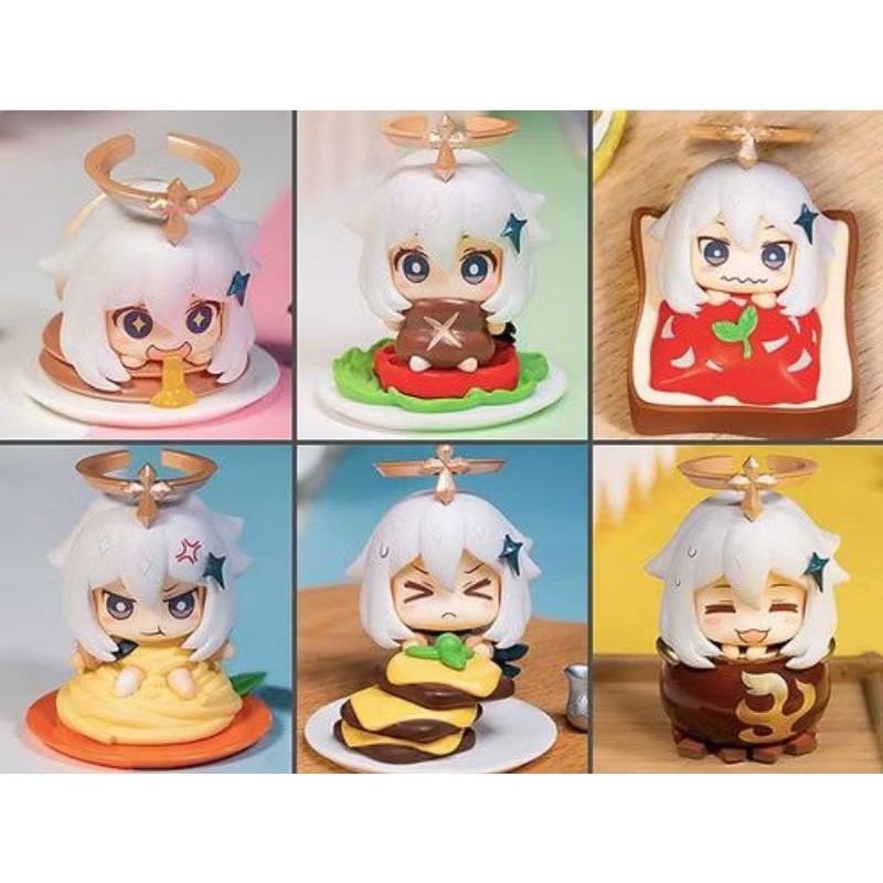 Jual Figure mainan Anime Genshin impact Paimon Emergency Food SATUAN ...