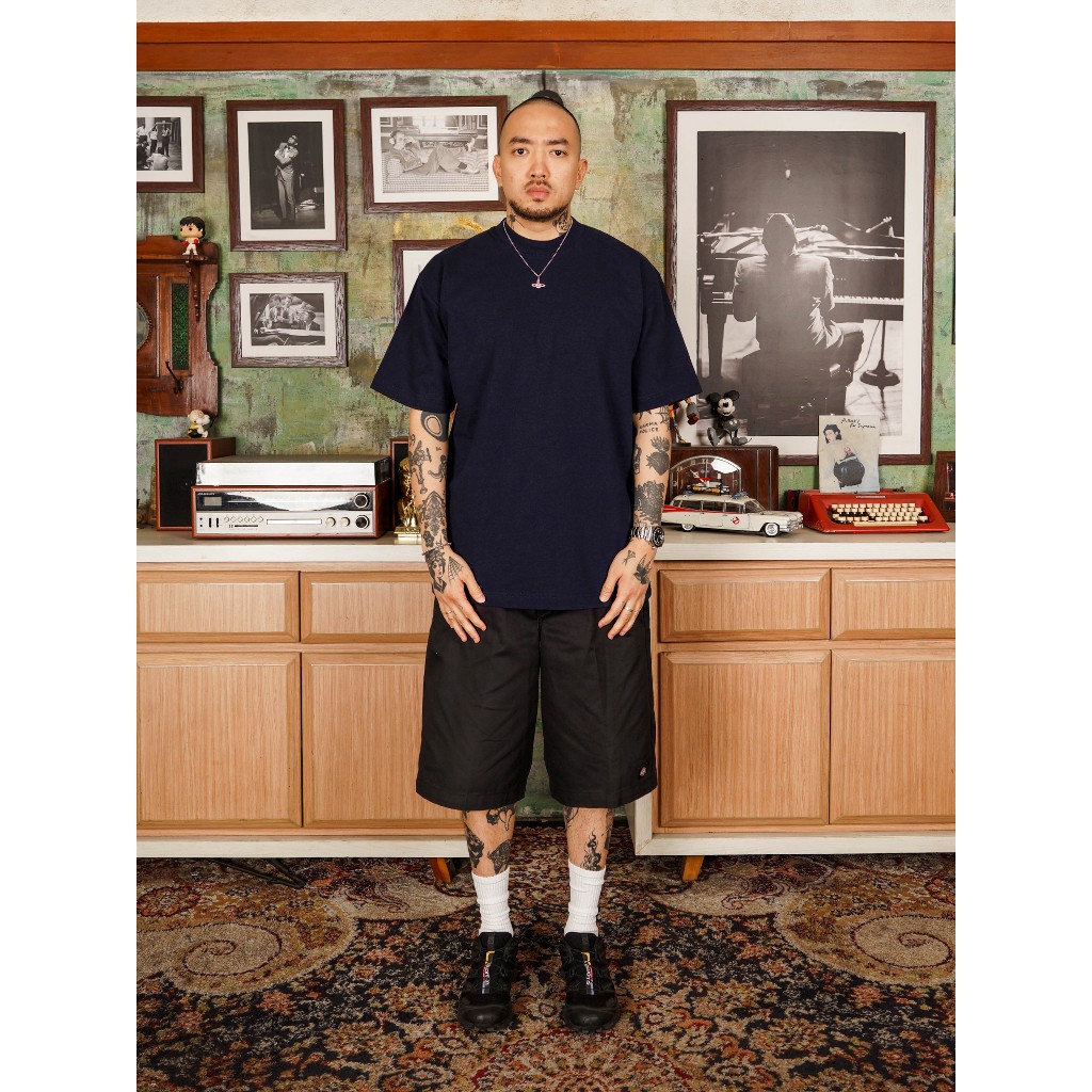 Jual Popgun Studio Kaos Navy Polos Reguler Fit 16S Heavyweight ( 235 ...