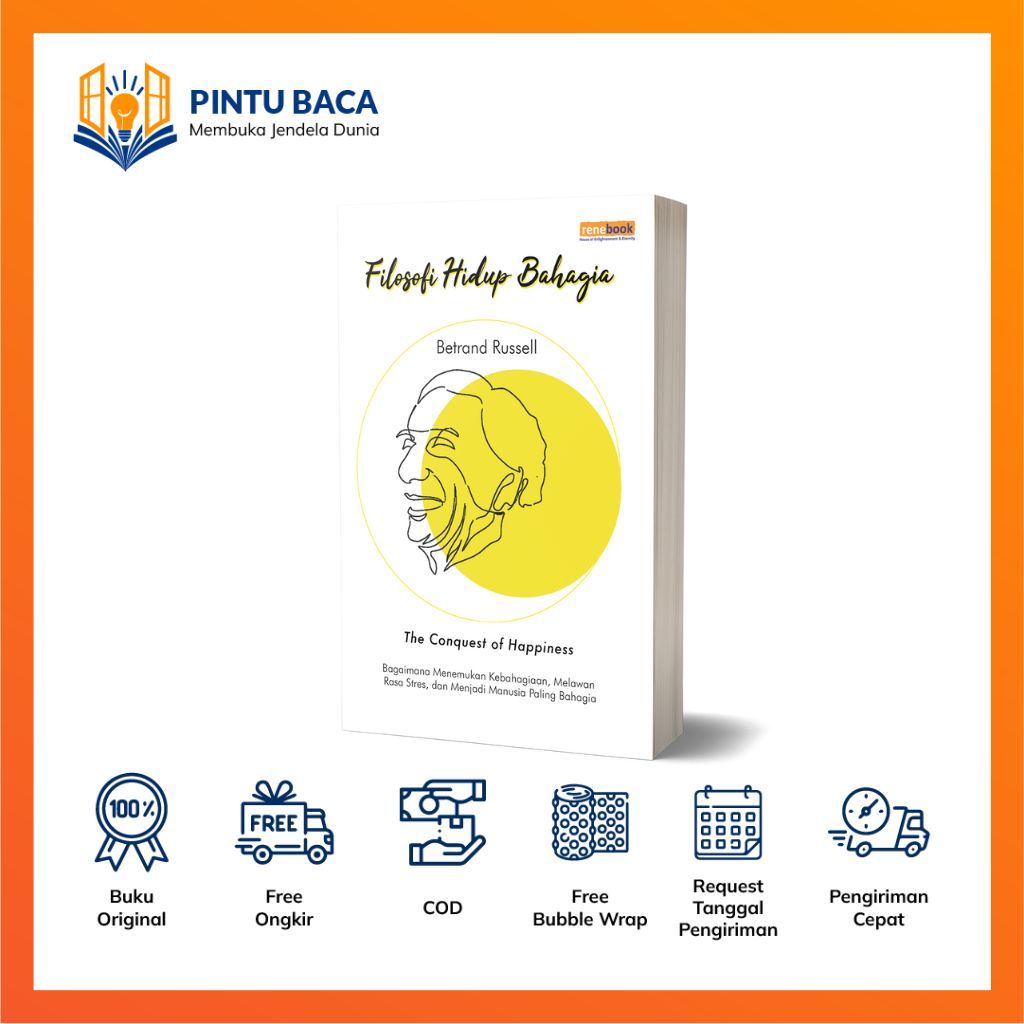 Jual Renebook - Filosofi Hidup Bahagia - Bertrand Russell | Shopee Indonesia