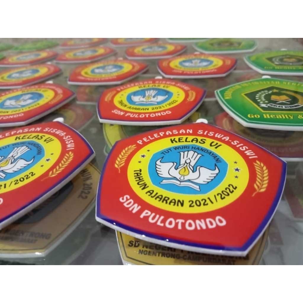 Jual Bandul Medali Wisuda Akrilik/stainless lapis RESIN/Gordon Wisuda ...