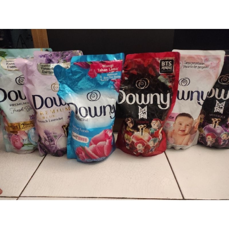 Jual DOWNY pelembut dan pewangi all varian 550/650ml (lecek kemasan ...
