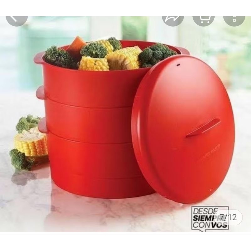 Jual kukusan Tupperware 3 tingkat.Murah lebay | Shopee Indonesia