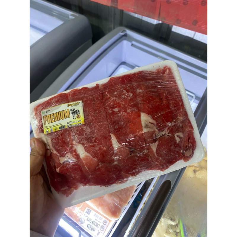 Jual Daging Slice Mix Belly Premium, Ayam Slice 500gr, iga gondrong ...