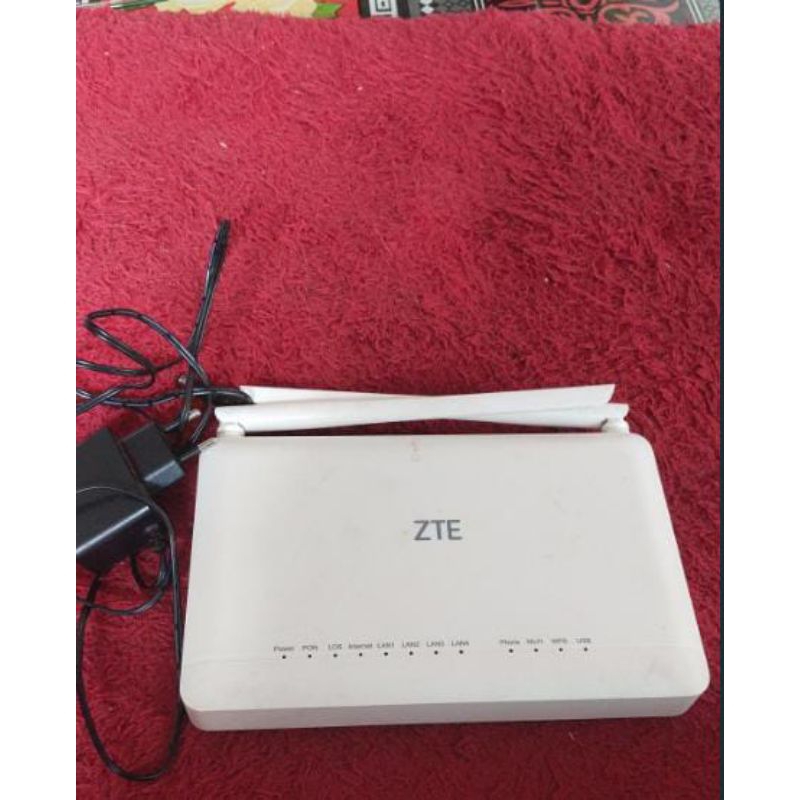 Jual ZTE f670l port biru + adaptor | Shopee Indonesia