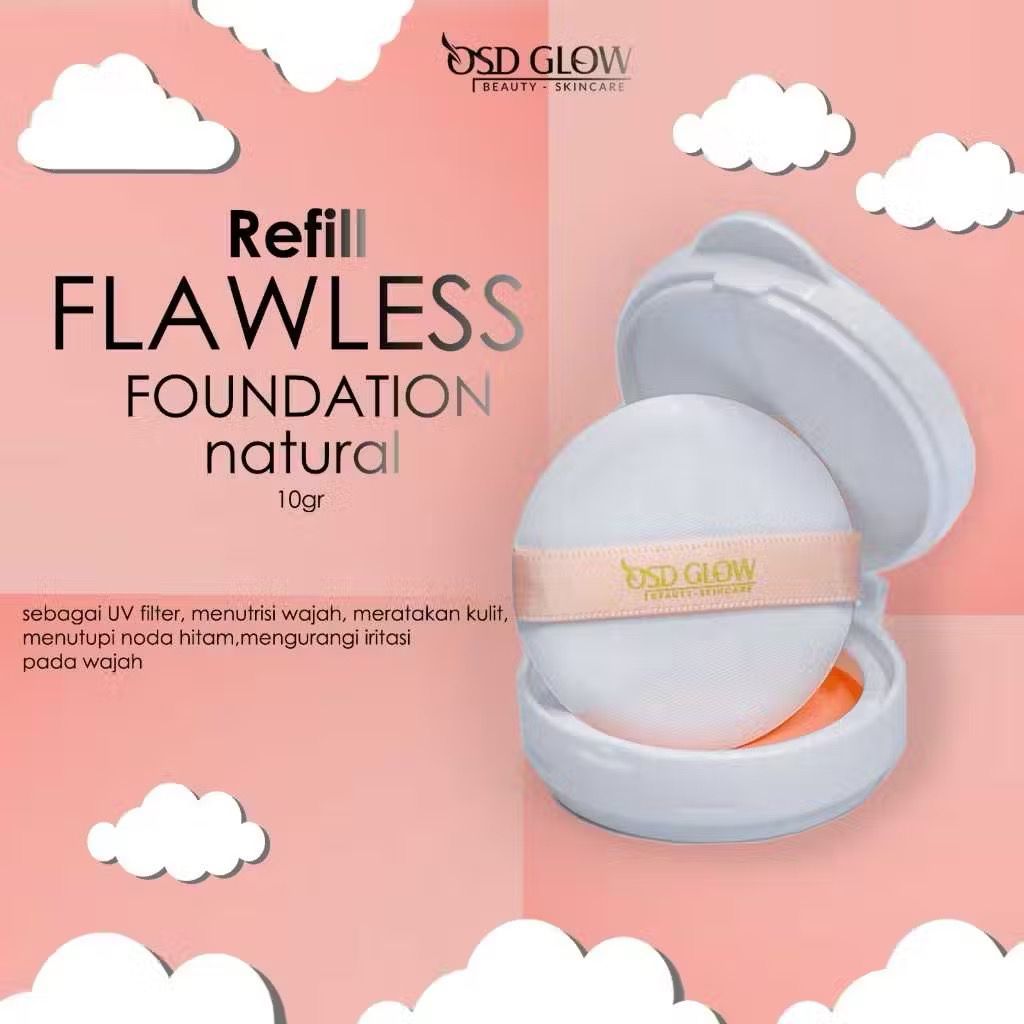 Jual Olla Skin Daily - Refil Flawless Foundation Natural | Shopee Indonesia