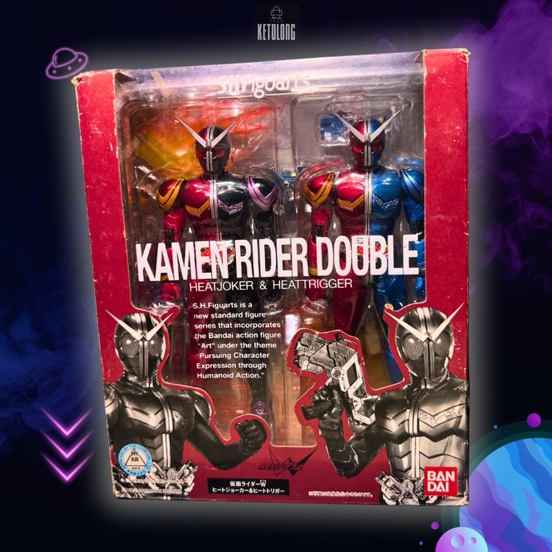 Jual SHF Kamen Rider Double Heat Joker & Heat Trigger | Shopee Indonesia