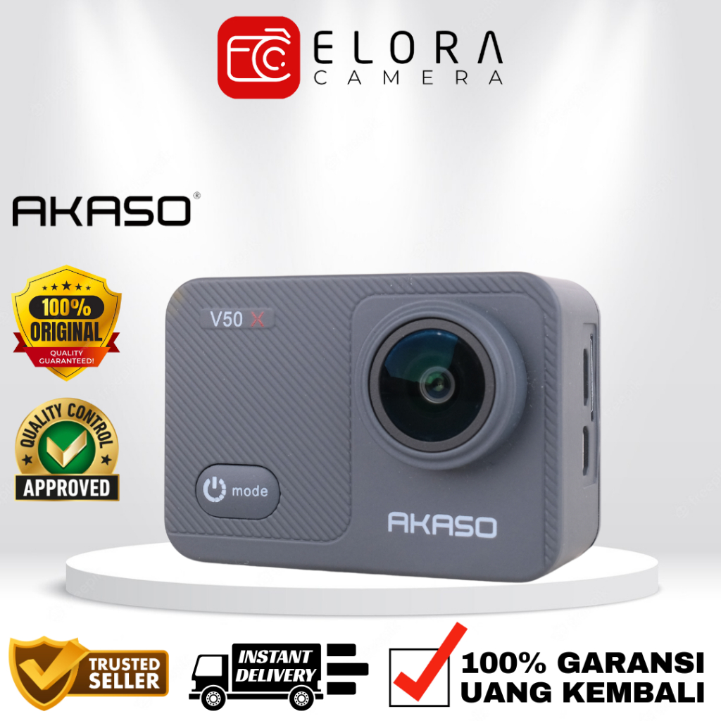 Jual Akaso V50 X / Action Camera Akaso V50X / ActionCam Akaso V 50 X ...