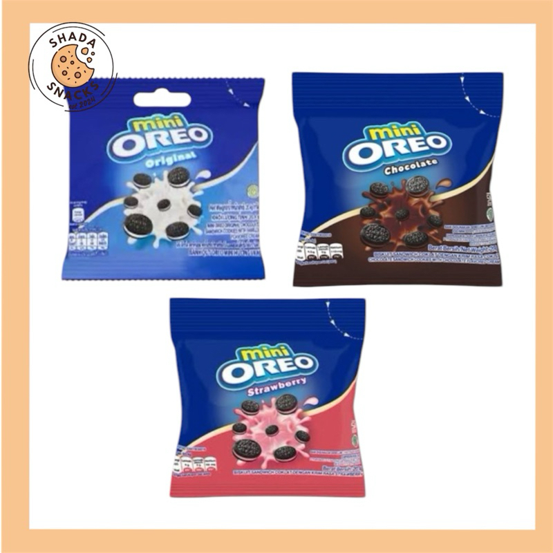Jual Oreo Mini Rasa Original Chocolate Strawberry | Jajan Murah ...