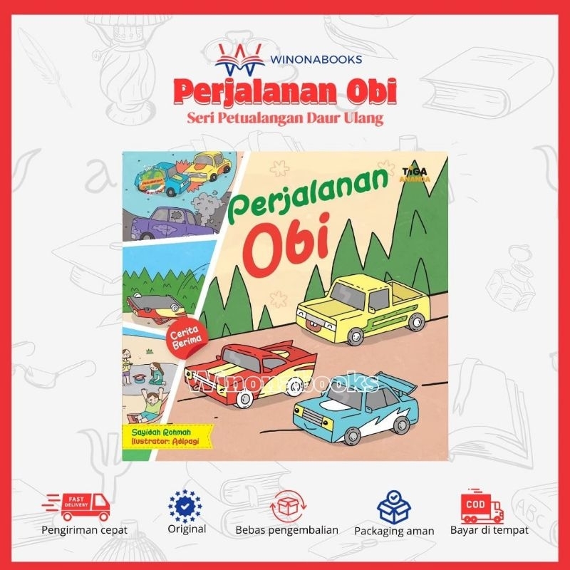 Jual Seri Petualangan Daur Ulang : Perjalanan Obi seru dan menarik ...