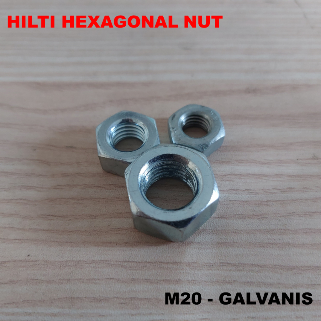 Jual HILTI Nut M20 Galvanis | Shopee Indonesia