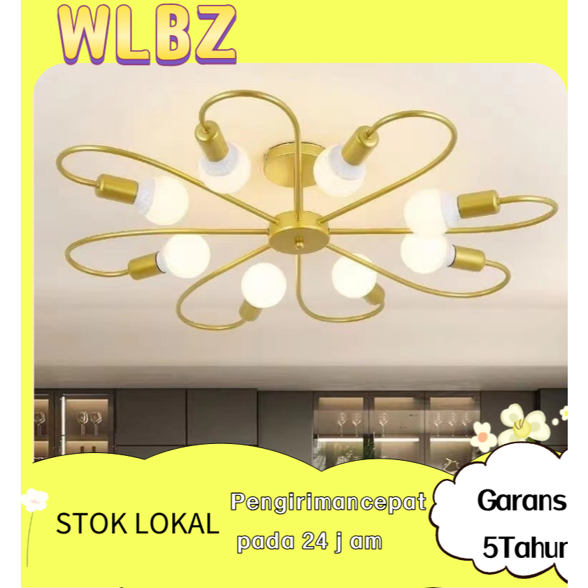 Jual Lampu Plafon 6/8 Led E27 Plafon Ruang Tamu ModernCeiling lamp ...