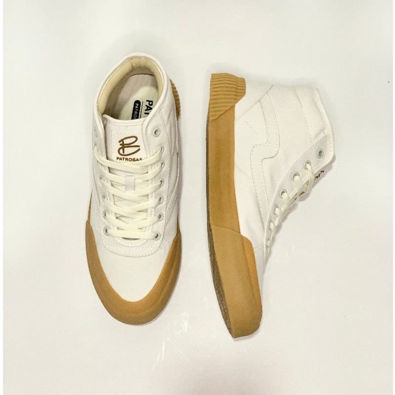 Jual Patrobas Equip High White Gum - Sepatu Sneakers Casual Pria Wanita ...