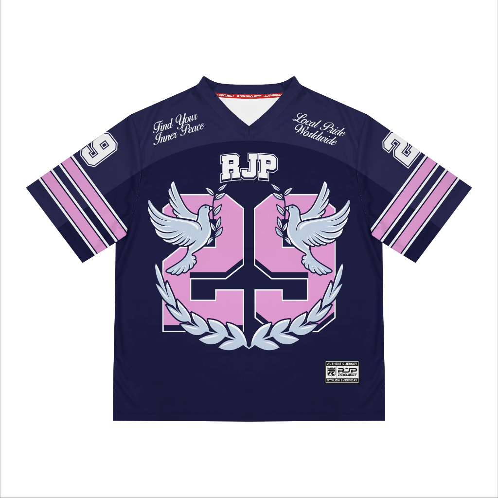 Jual RJP Jersey Casual Find Your Inner Peace Vintage Bahan Brazil ...