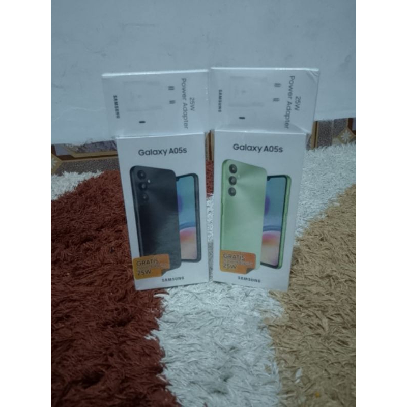 Jual samsung A05s ram 6/128 new original garansi resmi(no repack ...