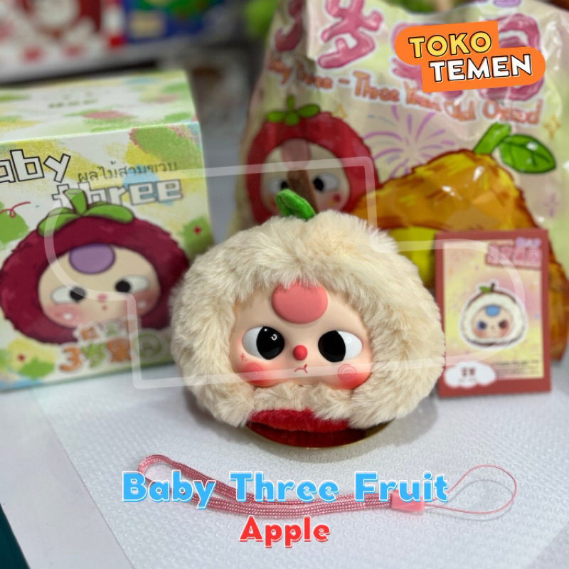 Jual [ Toko Temen ] SELECTED Baby Three Fruit Apple Original Keychain ...