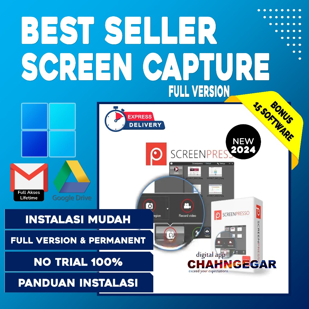 Jual Screenpresso Pro 2024 Full Software Screen Capture / Screen ...