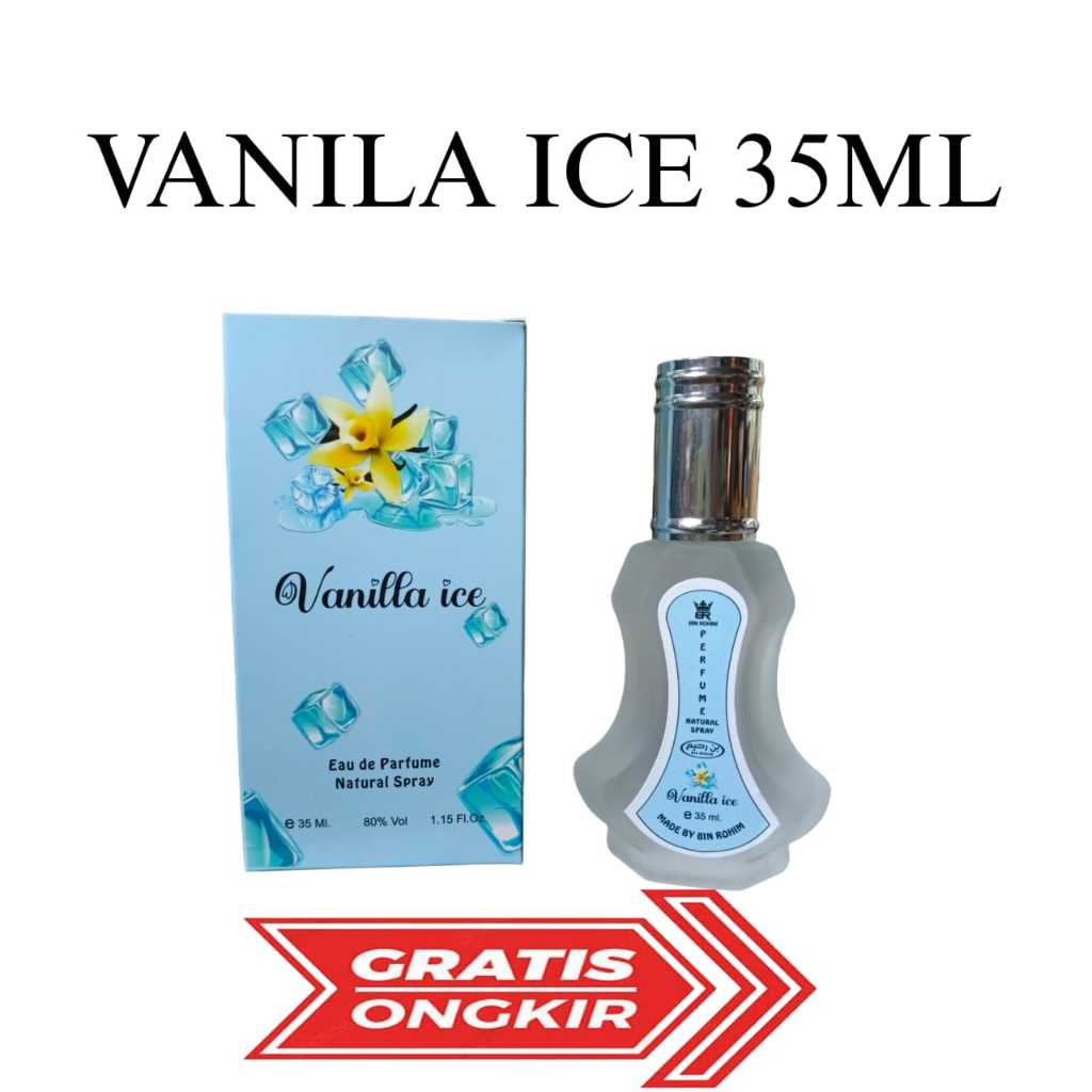 Jual Bin Rohm Vanilla Ice Spray Eau de Parfum Natural Spray 35ml ...