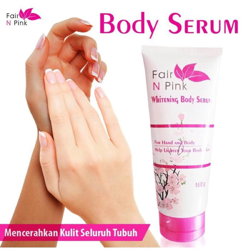 Jual SASA BEAUTY HANDBODY FAIR N PINK whitening body lotion 160ml ...