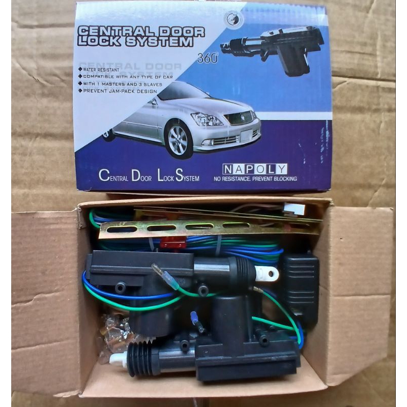 Jual CENTRAL LOCK 4 PINTU UNIVERSAL | Shopee Indonesia