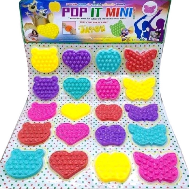 Jual V ( V5 ) MAINAN POP IT / BUBBLE TOYS / FIDGET TOYS / RAINBOW POP ...