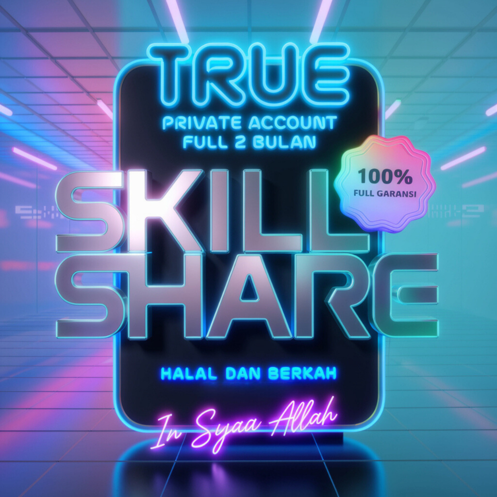 Jual {PROMO} Skillshare PRIVAT Akun 1Thn 100% GARANSI VIP - LEGAL + HALAL + BERGARANSI = BERKAH ...